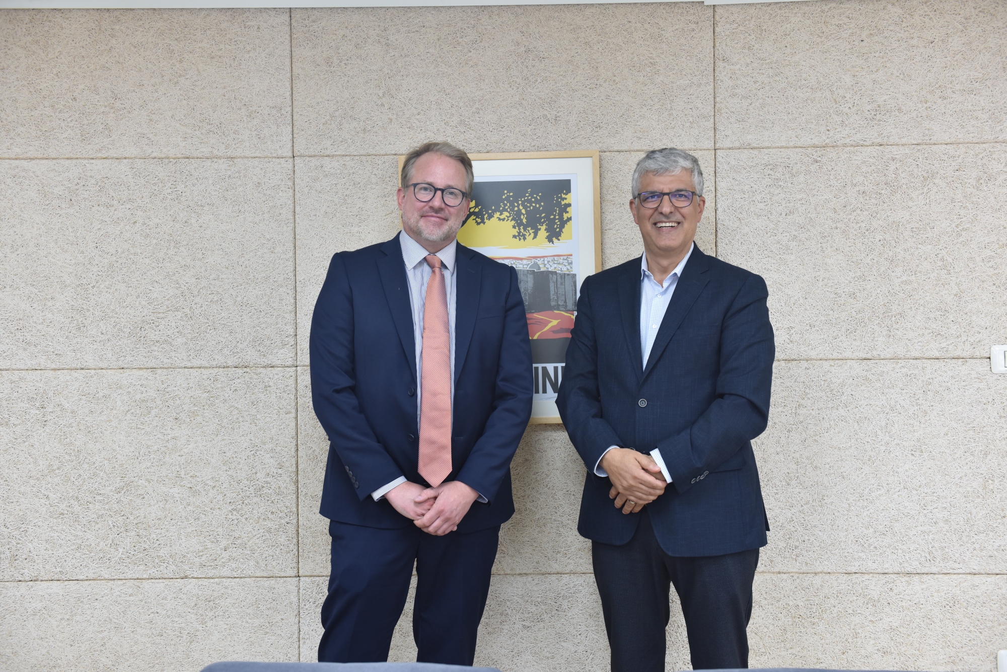 Taawon Welcomes the Ambassador of Norway to Palestine | Taawon